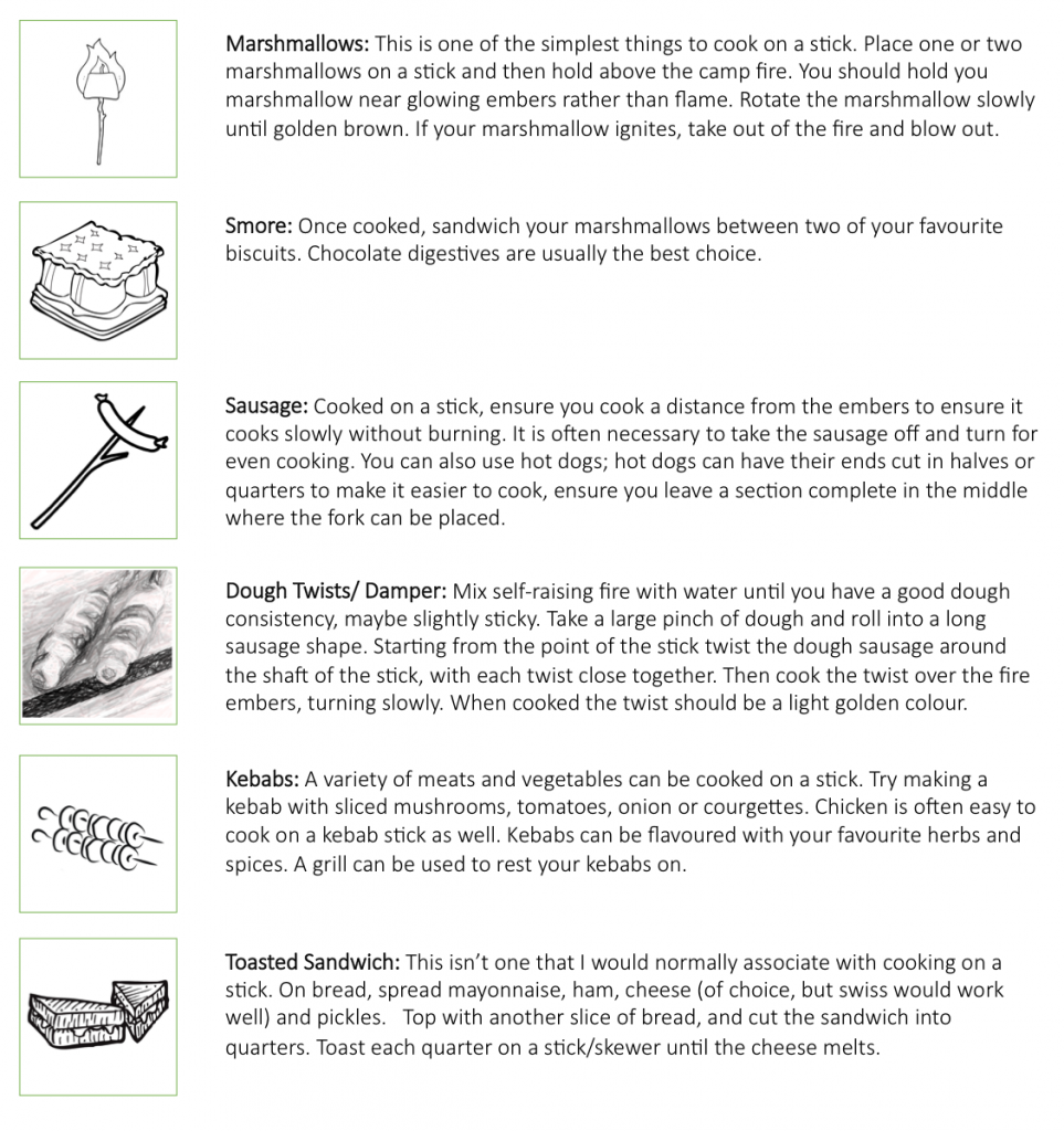 Cooking on a Stick – Learning in the Leaves